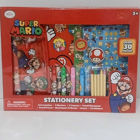 Toys | Super Mario Stationery Set | Poshmark